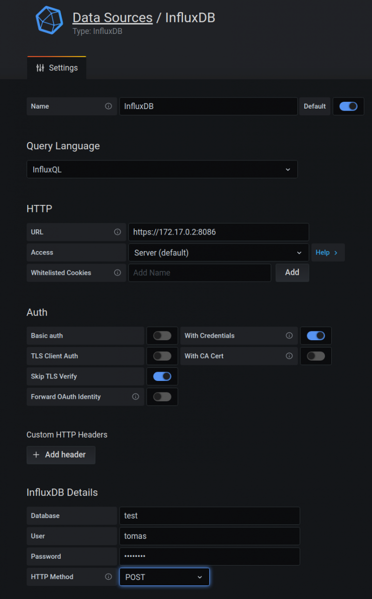 Monitoring: InfluxDB-Telegraf-Grafana – T.I.L