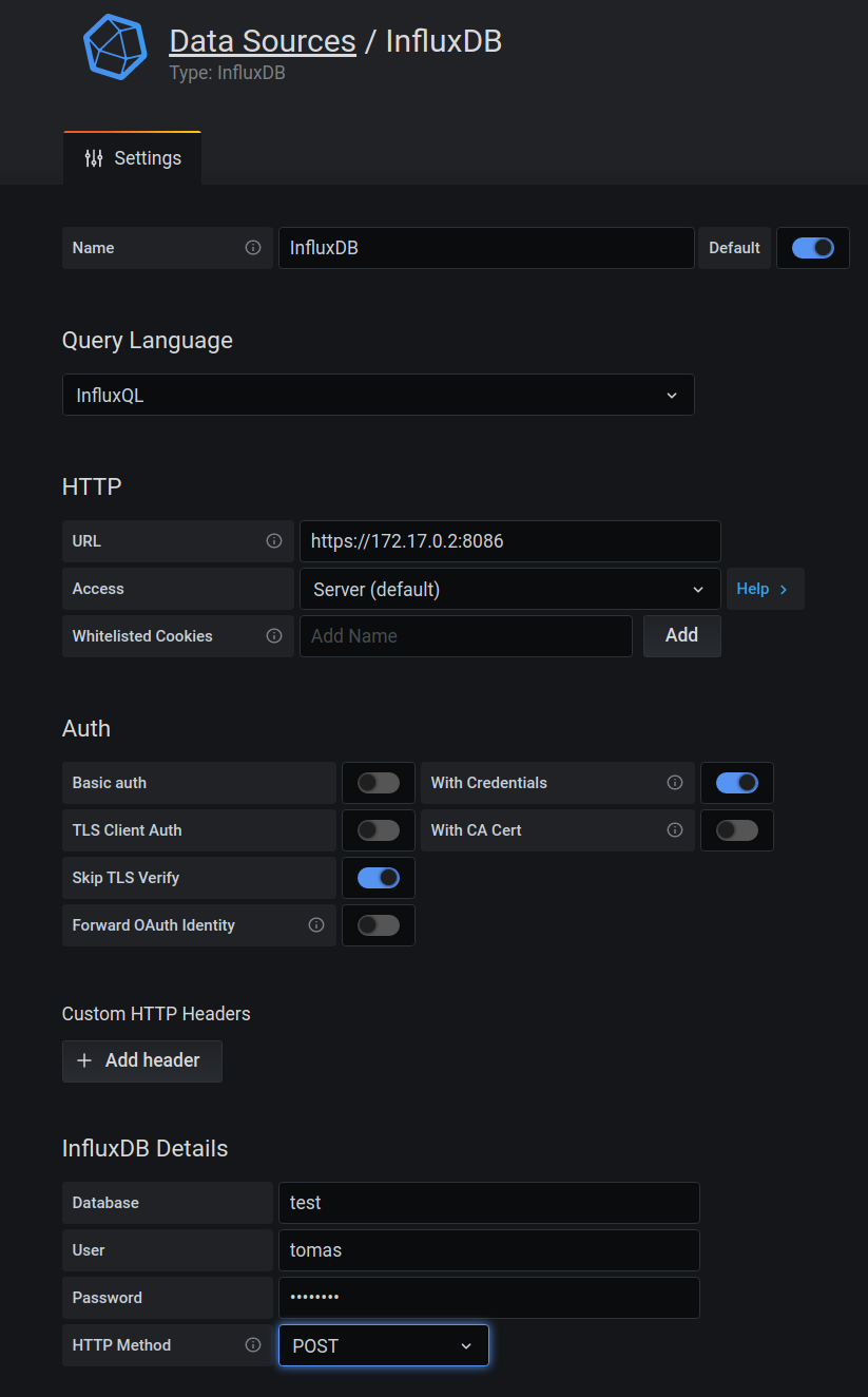 Monitoring: InfluxDB-Telegraf-Grafana – T.I.L